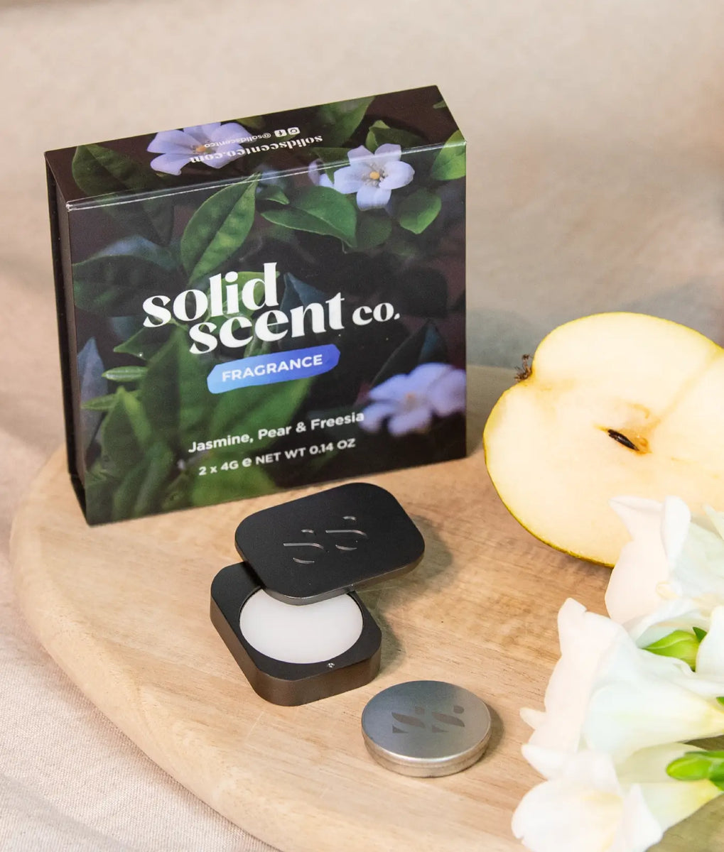 Jasmine, Pear & Freesia Solid Perfume – Solid Scent Co.